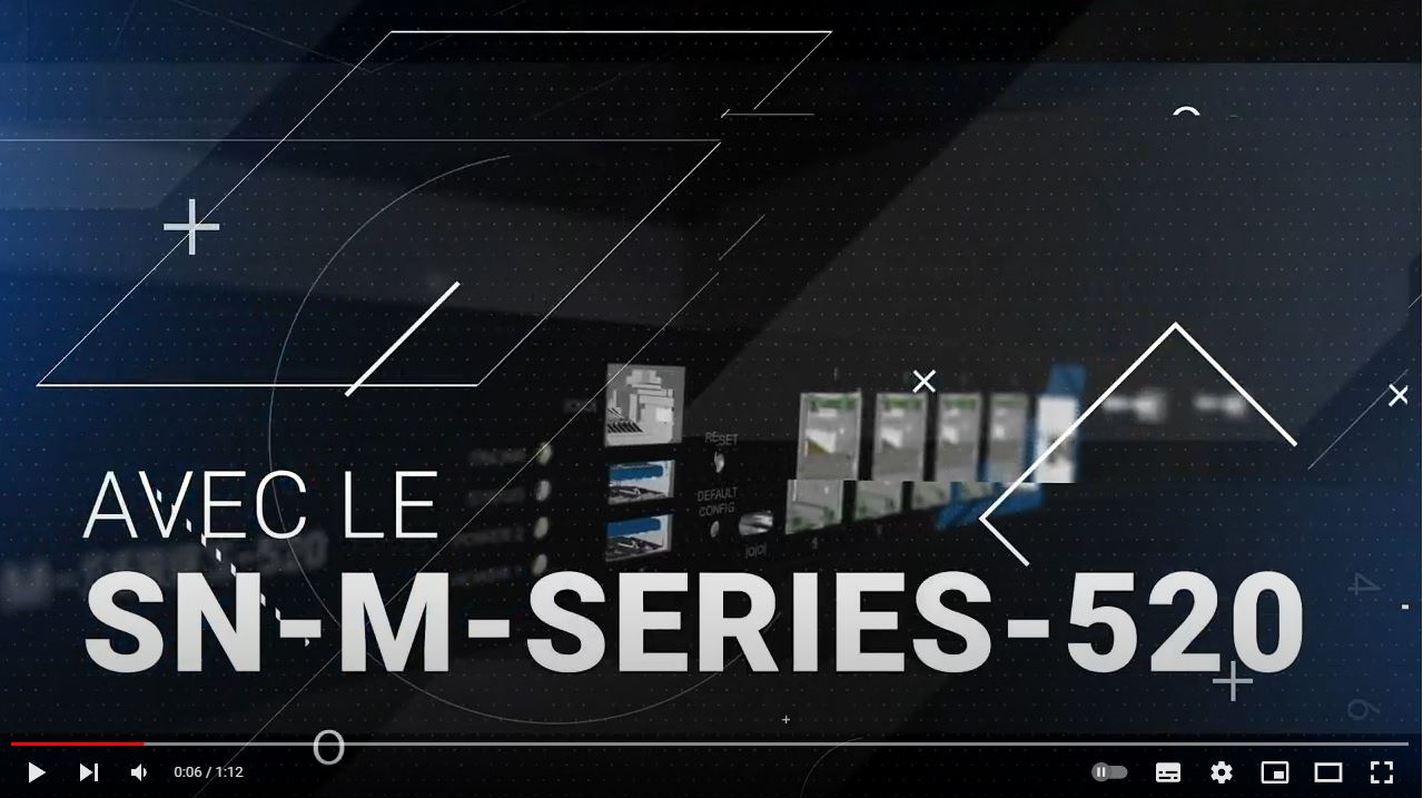 Présentation du SN-M-Series-520 - Stormshield