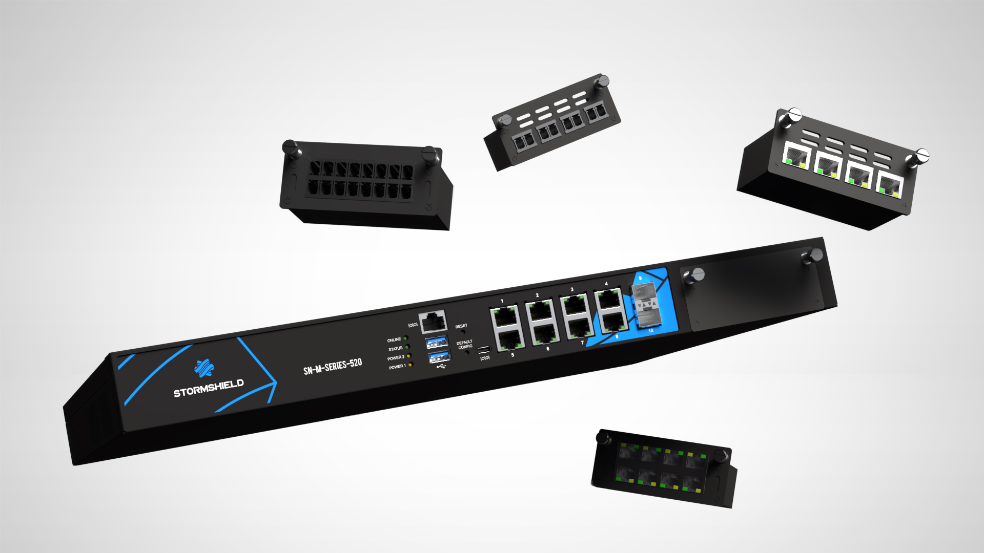 SN-M-Series-520, solution de sécurité modulaire | Stormshield