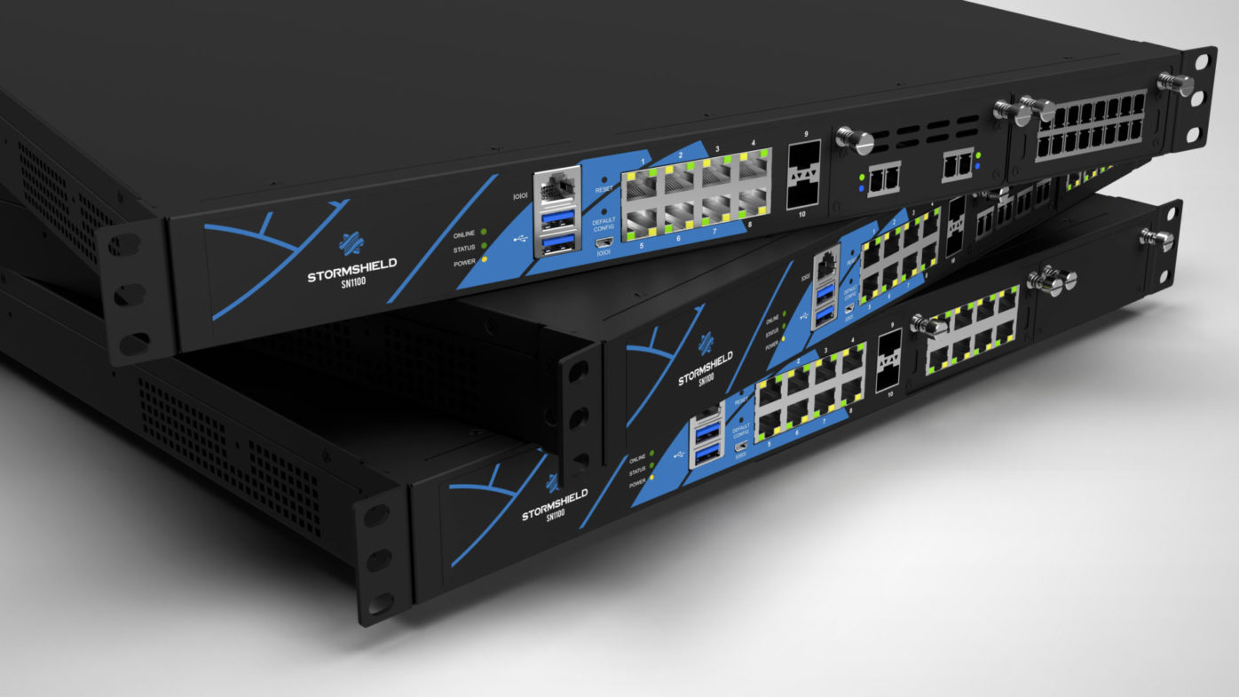 SN1100, our modular Next-Gen firewall | Stormshield